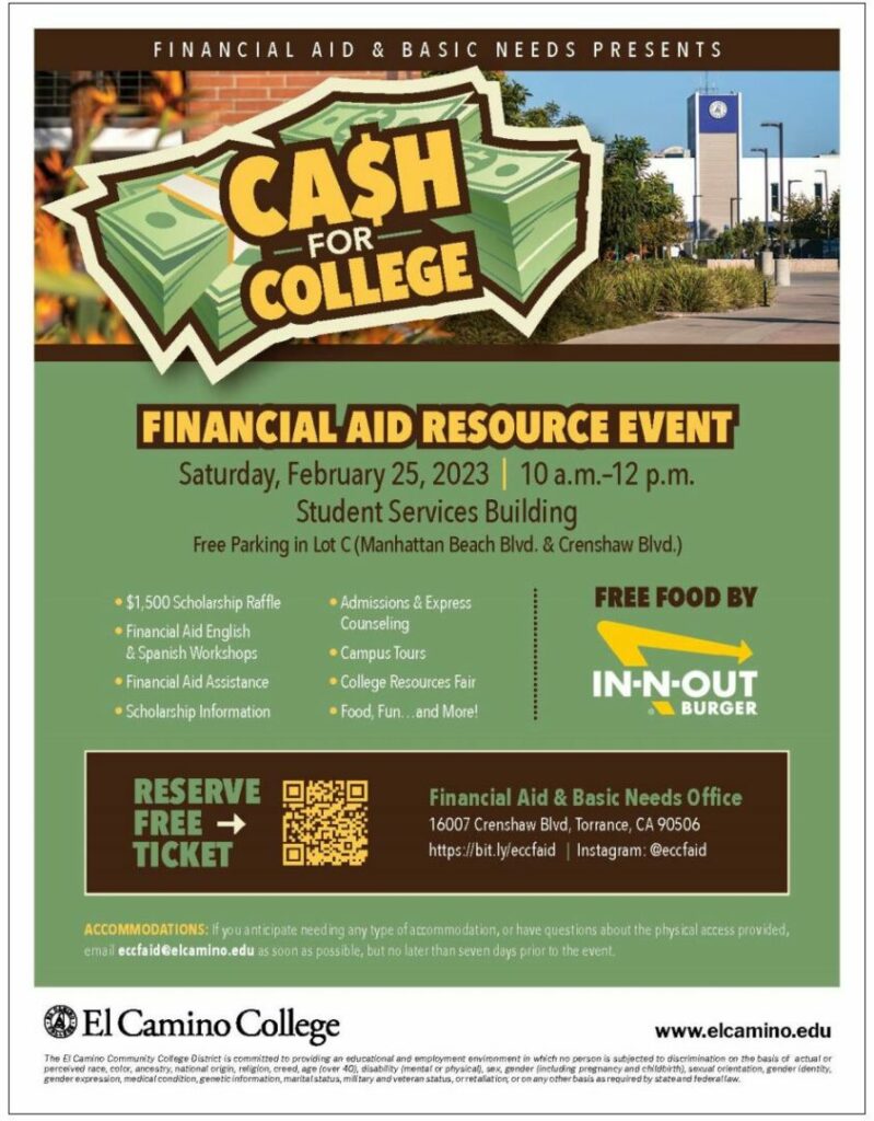 El Camino College - Cash for College Financial Aid Resource Event - Da ...