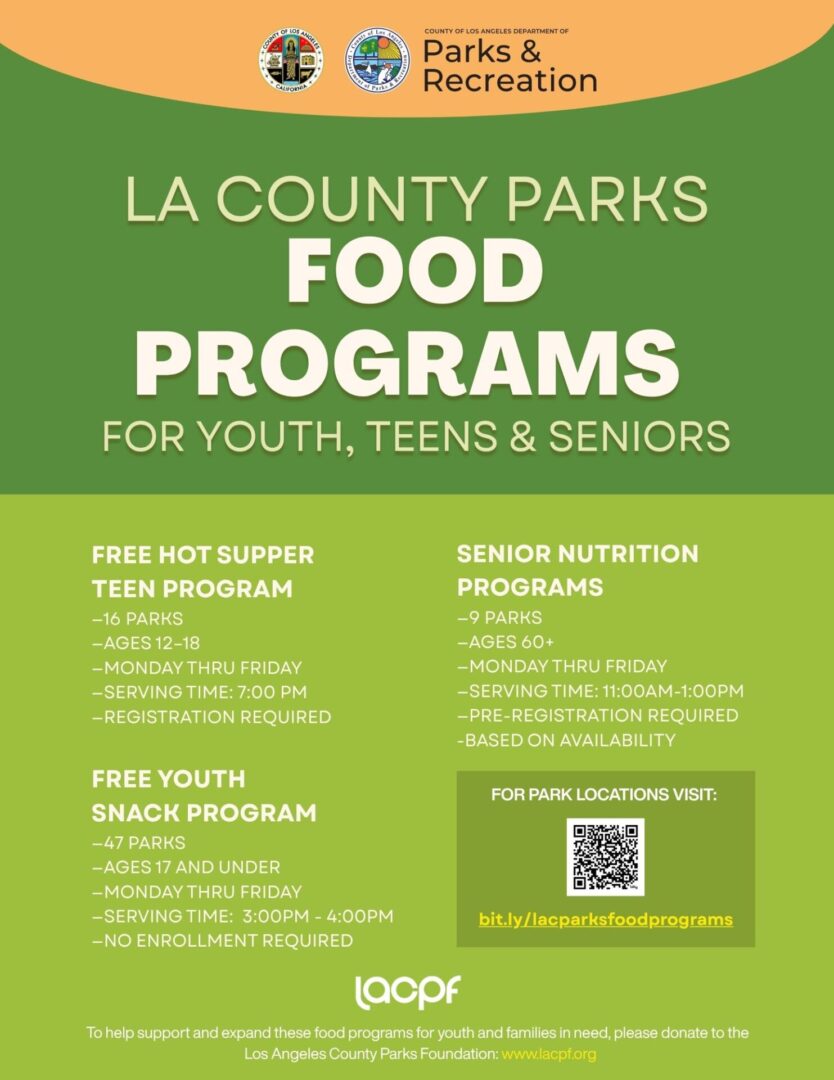 LA County Parks Food Programs - Da Vinci Design